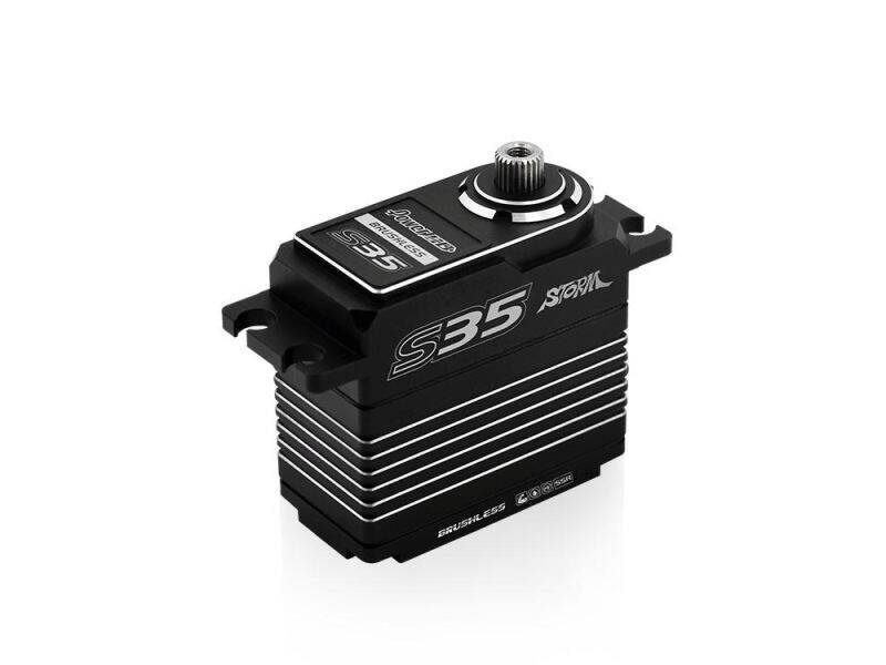 Serwo Power HD S35 Brushless Alu Case SSR HV MG 30kg/0.075s ...