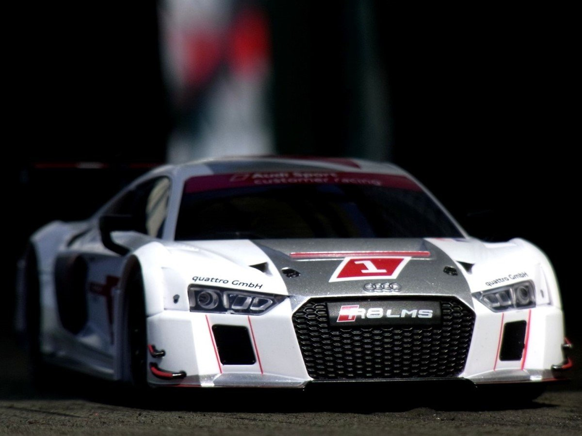 Mini-Z RWD Audi R8 LMS 2015 Biały RTR 32344AS | Modele zdalnie sterowane \ Samochody RC \ Mini-Z ...